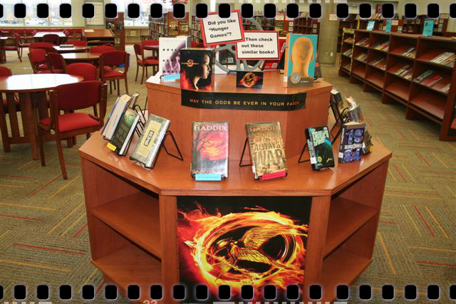 Hunger Games: the Dystopian genre – School Library Displays
