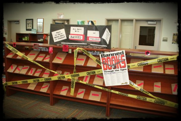 Banned Book Week – School Library Displays