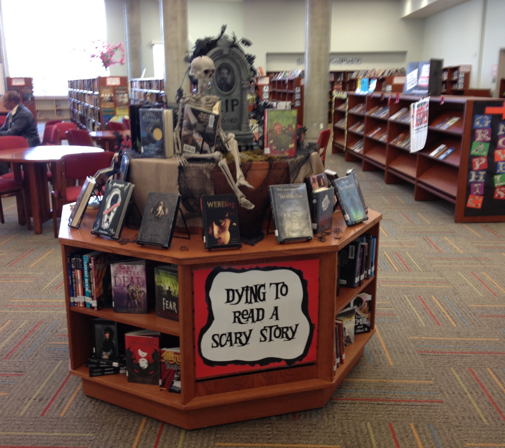 Halloween – School Library Displays