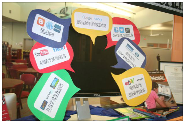 Information Literacy Month – School Library Displays