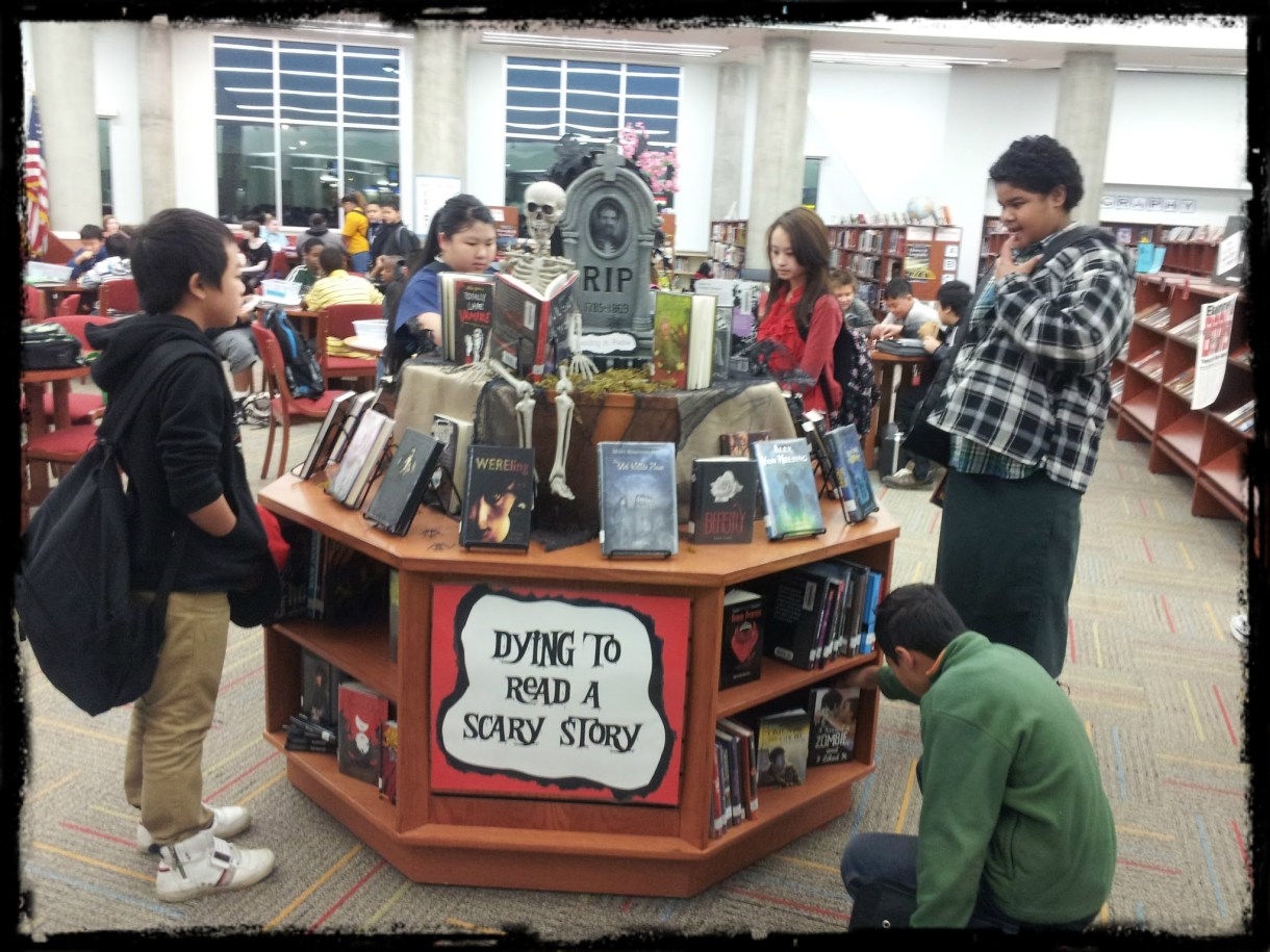 A Scary Affair: Halloween – School Library Displays