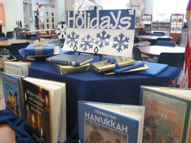 Winter Holidays – School Library Displays