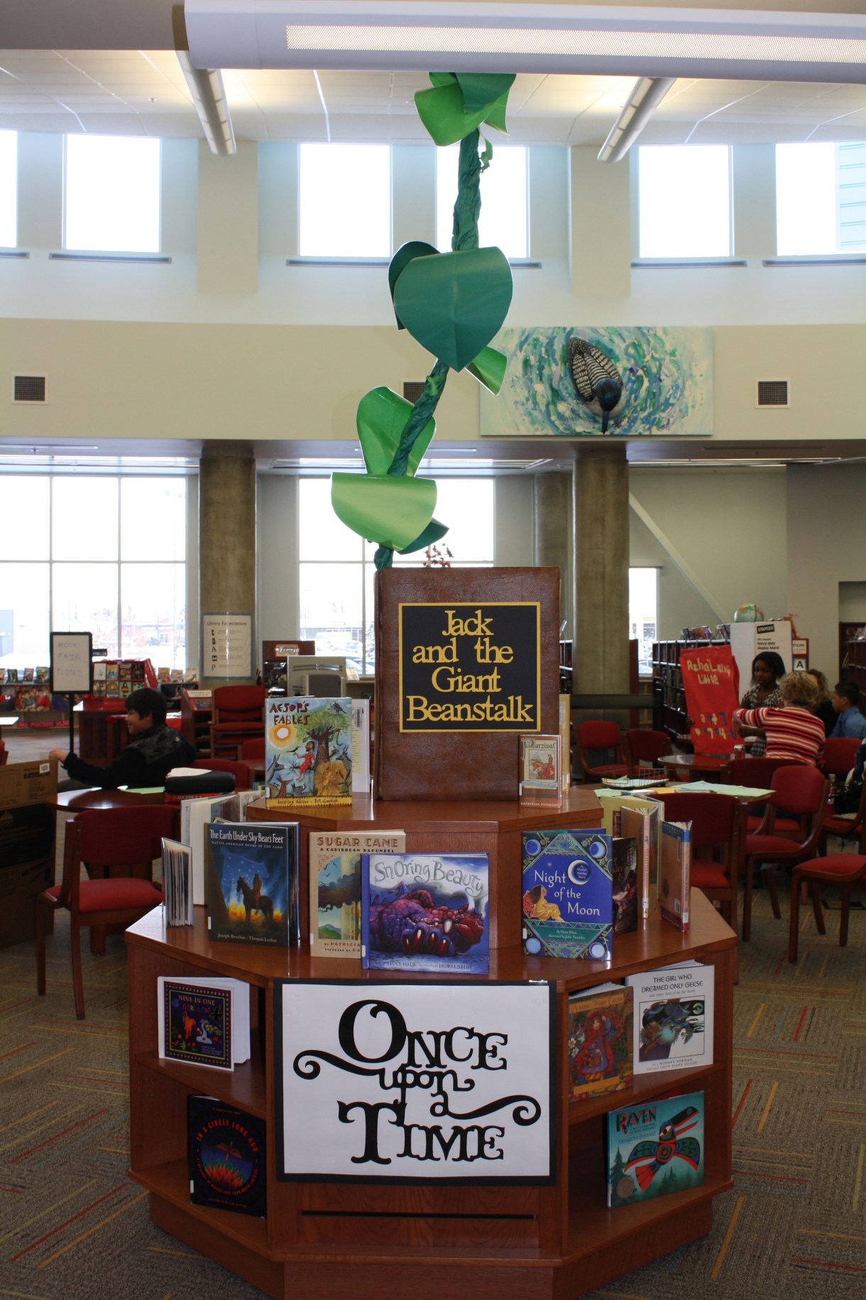 A Tall Tale – School Library Displays