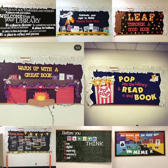 Middle School Library Bulletin Boards Welcome Back Bulletin Board