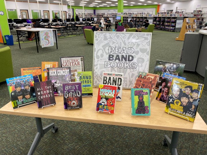 Band Books Week – School Library Displays